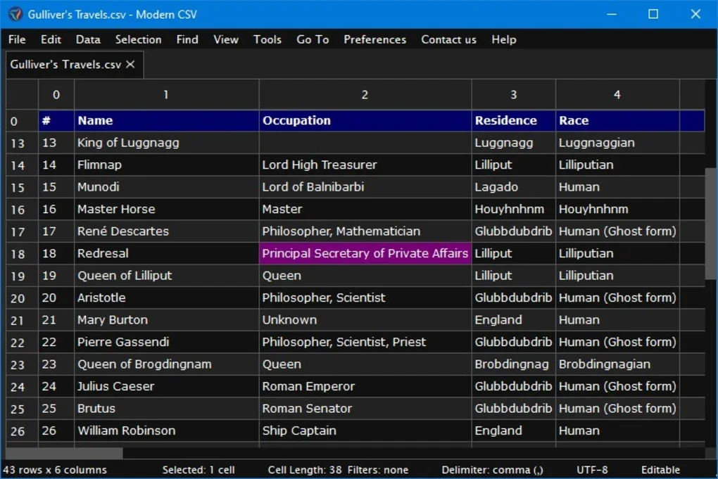 Modern CSV for Windows (Windows) - Télécharger
